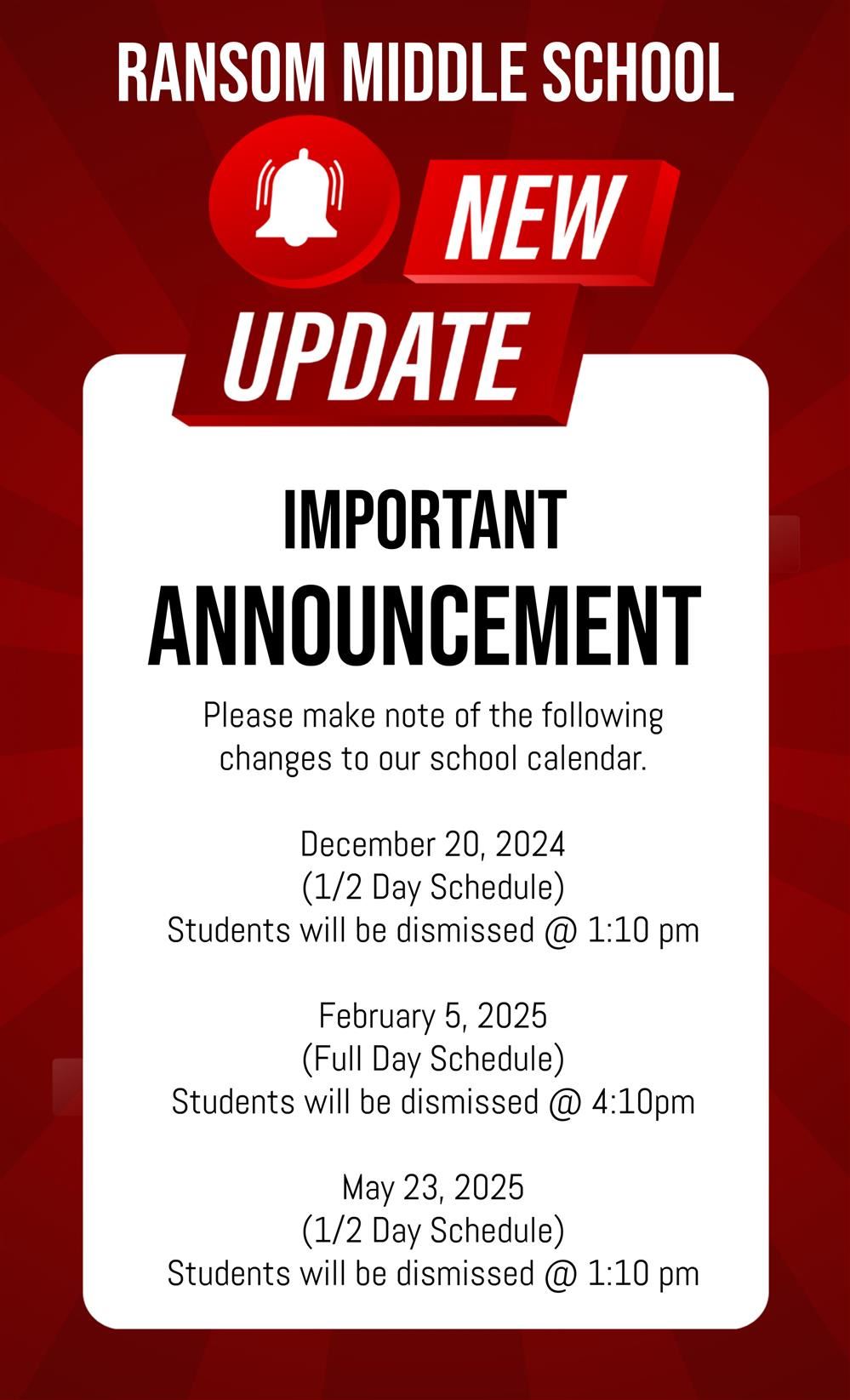 Ransom Middle School / Homepage