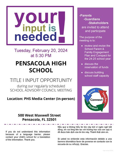 Pensacola High School / Homepage